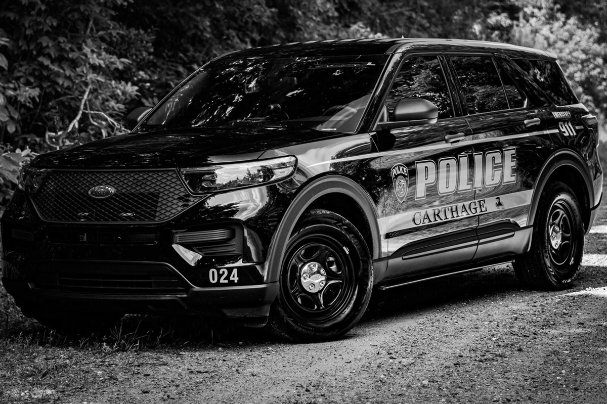 Police Department Website title